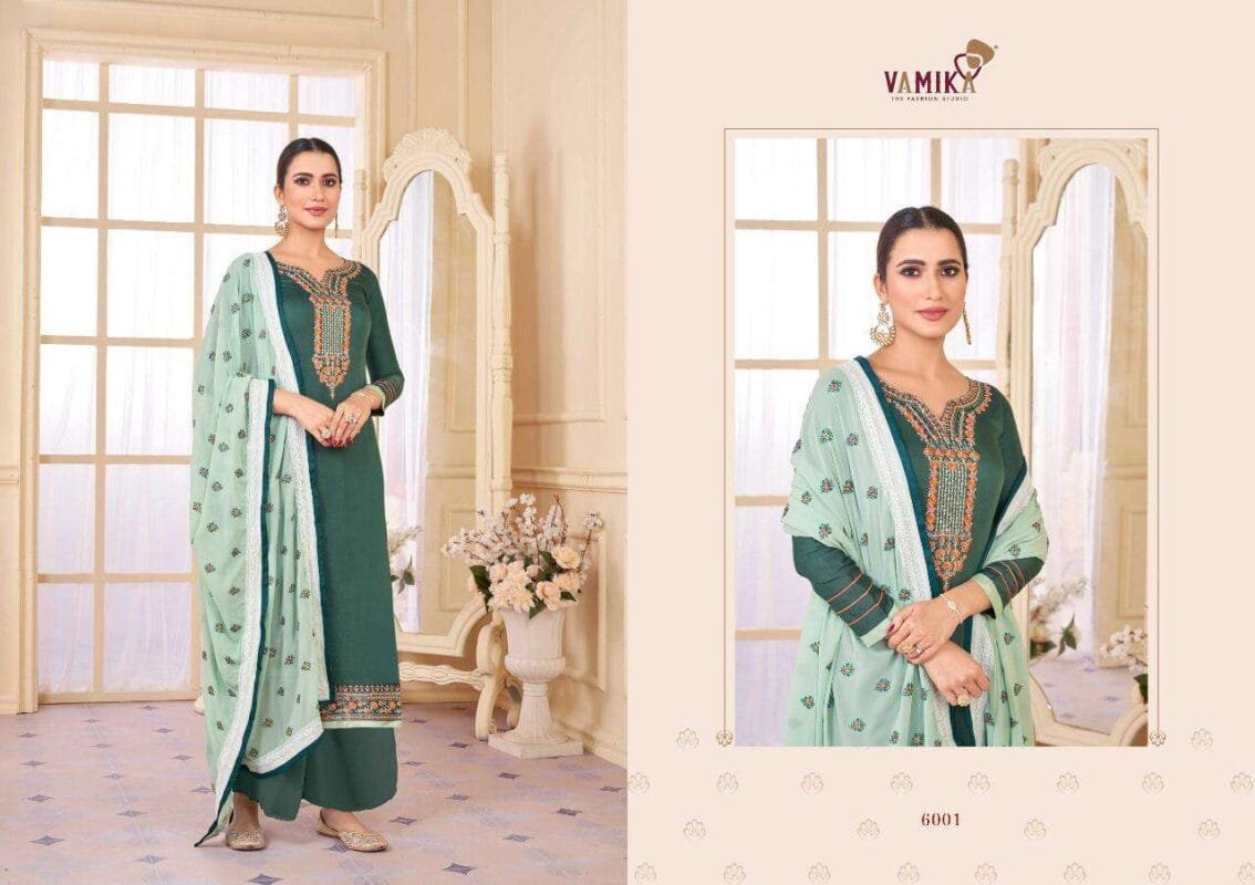 Full Stich Three Pcs Readymade Dress In Surat Wholesale Alisha Vamika ...